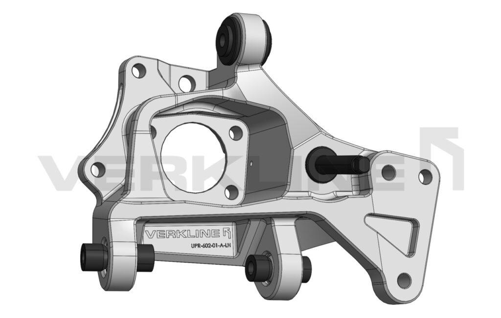 Rear lightweight billet aluminium upright - Toyota GR Yaris - VERKLINE